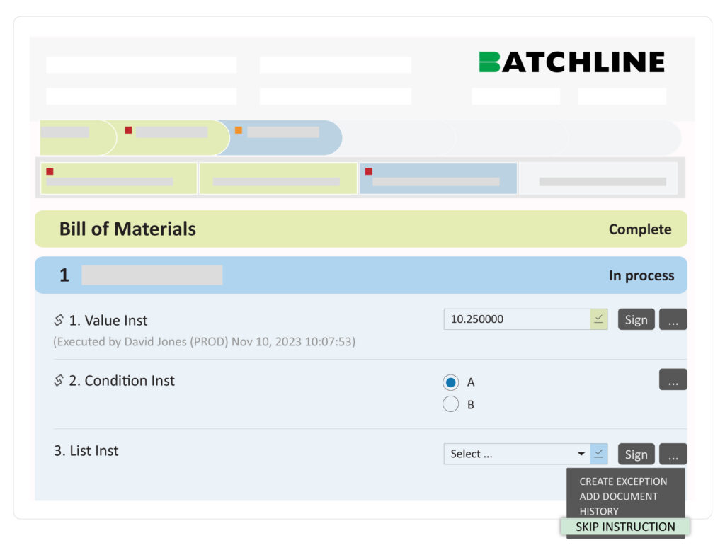 BatchLine Version 2.2 Release - BatchLine - Lite MES