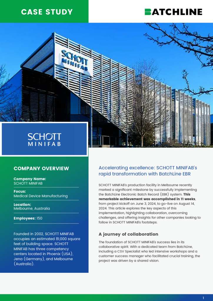 Electronic Batch Record (EBR) Implementation Guide 2026